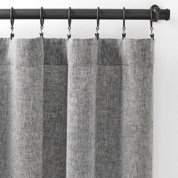 Lush Linen Black Curtain Panel – Exeter Paint Stores