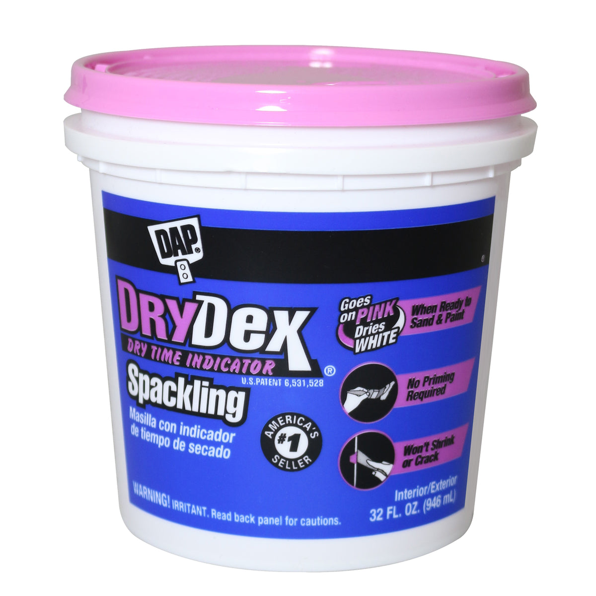 Dap Drydex Drytime Indicator Spackling – Exeter Paint Stores